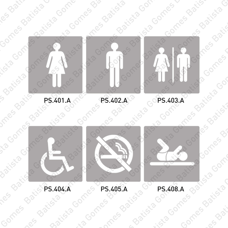 PS.401.A a PS.408.A - Batista Gomes - Ferragens para Arquitectura