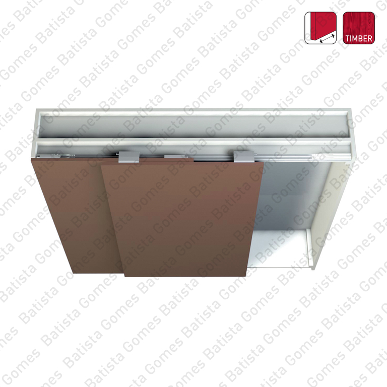 Upper Down Timber 100 - SC-2100 - Sistema para portas de correr para ...