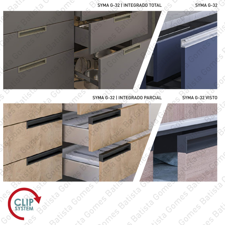 SÉRIE SYMA G-32 / G-32 VISTO - Batista Gomes - Ferragens para Arquitectura