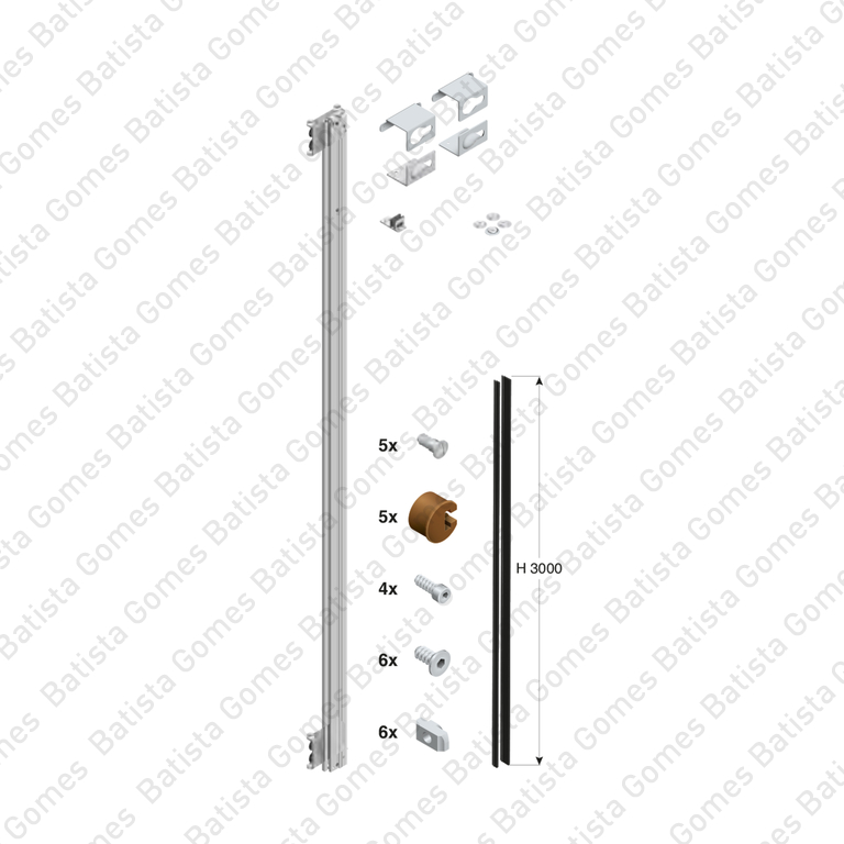 KIT.SV.6601.2700D - Batista Gomes - Ferragens para Arquitectura